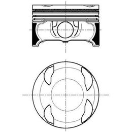 Mahle Kolben 001pi00196002