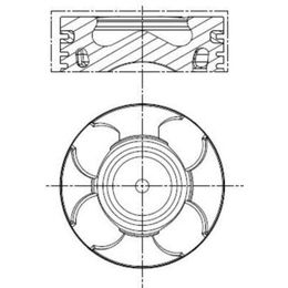 Mahle Kolben 011pi00100001