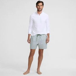 LANDS' END Badeshorts mit Hydroliner, 18 cm, Herren,  Gr&uuml;n, by Lands' End