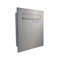 Edelstahl Design Durchwurfbriefkasten - A-046