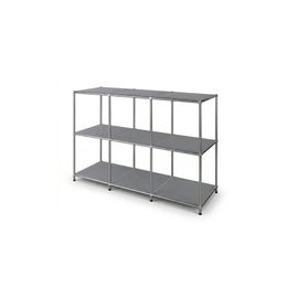 Floordirekt Metallregal grau Ma&szlig;e (cm): B: 116 H: 82 &raquo; H&ouml;ffner