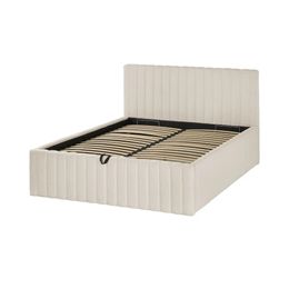 H&ouml;ffner Polsterbett inklusive Bettkasten Beckley creme Ma&szlig;e (cm): B: 201 H: 112 &raquo; H&ouml;ffner