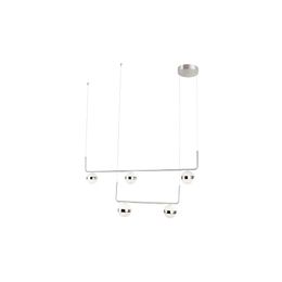 Globo Lighting H&auml;ngeleuchte silber Ma&szlig;e (cm): B: 38 H: 150 &raquo; H&ouml;ffner
