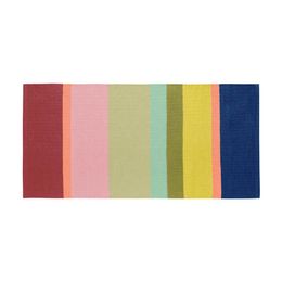 L&auml;ufer Remember, Hellgelb, Hellrosa, Olivgr&uuml;n, Textil, Streifen, 140x70 cm, Teppiche & B&ouml;den, Teppiche, Teppichl&auml;ufer