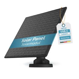 PetTec Solar Panel schwarz