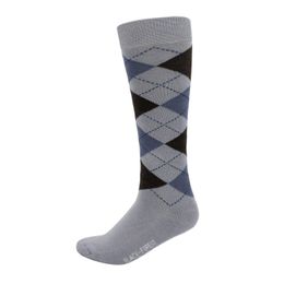Black Forest Kniestr&uuml;mpfe steel grey/smoked blue/dark chocolate/navy 35-38