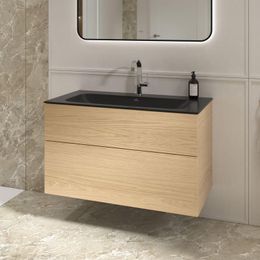 Villeroy & Boch Villeroy & Boch Somera Schrank mit Waschtisch B: 100 T: 50 cm, 2 Ausz&uuml;ge, 5A72A2R7+B80600VJ,