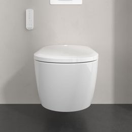 Villeroy & Boch Villeroy & Boch ViClean Wand-Dusch-WC Supreo mit WC-Sitz, V16EN2R1, Supreo