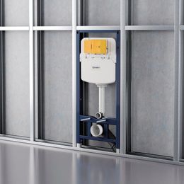 Duravit DuraSystem Vorwandelement Basic H: 115 cm, f&uuml;r Wand-WC, WD1029000000, Basic