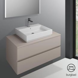 Burgbad Cube Waschtischunterschrank, 2 Ausz&uuml;ge, WWGP100F3782#Ausschnitt3946900H,
