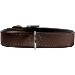 Hunter Hundehalsband softie braun L-XL