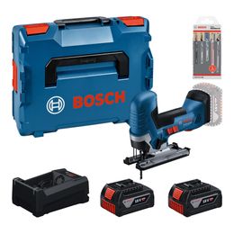 Bosch Stichs&auml;ge GST 18V-125 S 2x 5,0Ah Akku Set (0615A500E5)