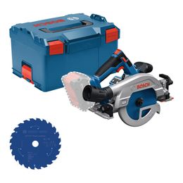 Bosch Akku-Kreiss&auml;ge GKS 18V-57-2 GX solo Expert Holzs&auml;geblatt L-BOXX (0615A500DZ)