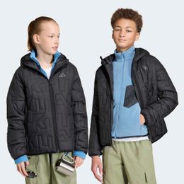 adidas terrex Jungen Outdoorjacke "KIDS XPERIOR CLIMAWARM GEF&Uuml;TTERTE"schwarz, Gr. 176, Obermaterial: 100% Polyester, Jacken, f&uuml;r Kinder, mit