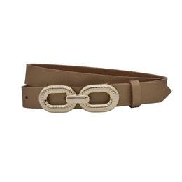 AnnaMatoni Damen Lederg&uuml;rtel "AnnaMatoni AnnaMatoni Damen G&uuml;rtel aus Echtleder mit Moderner"gold 999, Gr. 115, 100% Leder, G&uuml;rtel