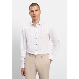 OLYMP Herren Businesshemd "OLYMP Level Five, Body Fit, Kent"wei&szlig;, Gr. 45, 97% Baumwolle, 3% Elastolefin, Hemden