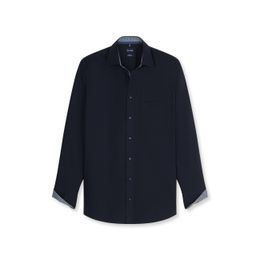 OLYMP Herren Businesshemd "OLYMP Luxor, Modern Fit, New Kent", schwarz, Gr. 39, 100% Baumwolle, Hemden