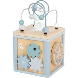 Small Foot Baby Motorikw&uuml;rfelblau, Holz, Kunststoff, Metall, B:15cm H:25cm T:15cm, Motorikspielzeug