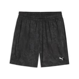 Puma Damen Shorts "Train All Day Essentials Shorts mit Print Herren", schwarz, Gr. M, Obermaterial: 100% Polyester. Taschenfutter: 100% Polyester,