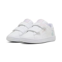 Puma Kinder Sneaker "Smash 3.0 Dino Sneakers Kinder", Gr. 33wei&szlig; powder pink, Obermaterial: Textil, Synthetik. Futter: Textil. Innensohle: Textil.