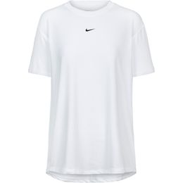 Nike ONE RELAXED DRI-FIT Funktionsshirt Damen - Gr&ouml;&szlig;e L - wei&szlig;