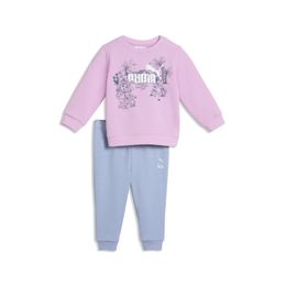 Puma M&auml;dchen Jogginganzug "Puma x DORA THE EXPLORER Minicats Trainingsanzug. M&auml;dchen"mauve glow pink, Gr. 74, Obermaterial: 68% Baumwolle, 32%