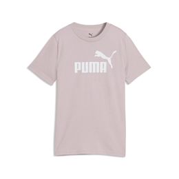 Puma M&auml;dchen T-Shirt "ESS No. 1 Logo T-Shirt M&auml;dchen"misty pink, Gr. 128, Obermaterial: 100% Baumwolle. Kragen: 30% Polyester, 70% Baumwolle, Shirts