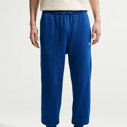 Nike Sportswear Herren Sporthose "M NK CLUB FT JOGGER"deep royal blau, deep royal blau, wei&szlig;, Gr. XL, unifarben, Sweatware, Obermaterial: 80%