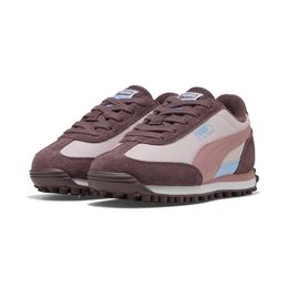 Puma M&auml;dchen Sneaker "Easy Rider Sneakers Kinder", Gr. 31,5powder pink dusky rosewood, Obermaterial: Textil, Synthetik, Kuhleder. Futter: Textil.