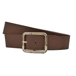 AnnaMatoni Damen Lederg&uuml;rtel "AnnaMatoni AnnaMatoni Damen Leder G&uuml;rtel Echtleder mit moderner", braun, Gr. 95, 100% Leder, G&uuml;rtel