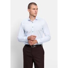 OLYMP Herren Businesshemd "OLYMP Level Five, Body Fit, Royal Kent", wei&szlig;, Gr. 46, 97% Baumwolle, 3% Elastolefin, Hemden