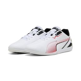 Puma Herren Sneaker "Scuderia Ferrari Drift Cat 11 Sneakers Erwachsene", Gr. 40,5wei&szlig; rosso corsa rot, Obermaterial: Synthetik, Textil. Futter:
