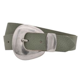 AnnaMatoni Damen Lederg&uuml;rtel "AnnaMatoni AnnaMatoni Damen Lederg&uuml;rtel mit dekorativer"mint 510, Gr. 100, 100% Leder, G&uuml;rtel