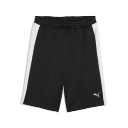 Puma Damen Sporthose "T7 Relaxed 9" Baggy Shorts Herren"schwarz, Gr. S, Obermaterial: 33% Baumwolle, 67% Polyester. Seitentasche &ndash; Oben: 100%
