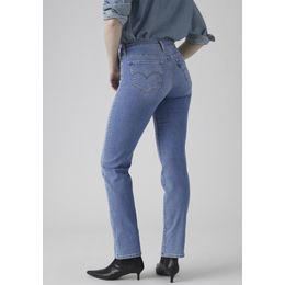 Levi's LEVI'S Damen Gerade Jeans "314 Shaping Straight"cool satisfaction, Gr. 28, Denim/Jeans, Obermaterial: 74% Baumwolle, 24% Polyester, 2% Elasthan,