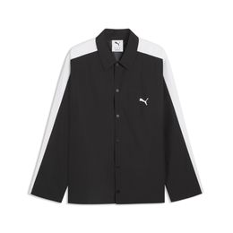 Puma Herren T-Shirt "T7 Relaxed Overshirt Herren"schwarz, Gr. L, Obermaterial: 100% Polyester, Shirts