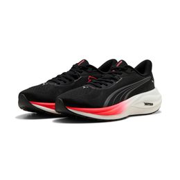 Puma Damen Laufschuh "ELECTRIFY NITRO 5", Gr. 45Puma schwarz, ultra rot, Puma wei&szlig;, Textil, Schuhe