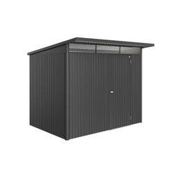 BioHort Ger&auml;tehaus 'AvantGarde Eco' Gr. A5 dunkelgrau-metallic 260 x 220 cm mit Standardt&uuml;r
