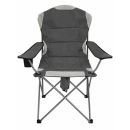 Greemotion Campingstuhl 'Premium' grau 91 x 106 x 60 cm