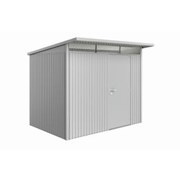 BioHort Ger&auml;tehaus 'AvantGarde' Gr. A5 silber-metallic 260 x 220 cm mit Standardt&uuml;r