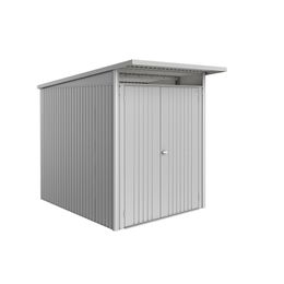 BioHort Ger&auml;tehaus 'AvantGarde Eco' Gr. A2 silber-metallic 180 x 260 cm mit Doppelt&uuml;r