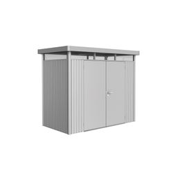 BioHort Ger&auml;tehaus 'HighLine H1' silbern Doppelt&uuml;r 275 x 155 x 222 cm