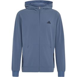 Adidas D4T Trainingsjacke Herren - Gr&ouml;&szlig;e XL - blau