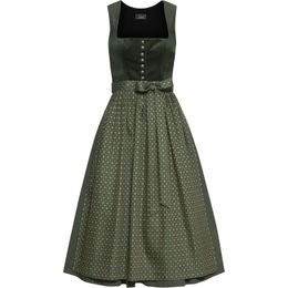 Luis Steindl Langes Dirndl Dunkelgr&uuml;n (Gr&ouml;&szlig;e: 40)