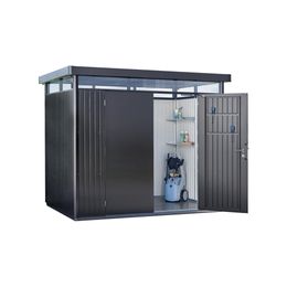 BioHort Ger&auml;tehaus 'HighLine H2' dunkelgrau Doppelt&uuml;r 275 x 195 x 222 cm