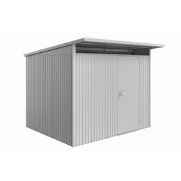 BioHort Ger&auml;tehaus 'AvantGarde' Gr. A6 silber-metallic 260 x 260 cm mit Standardt&uuml;r