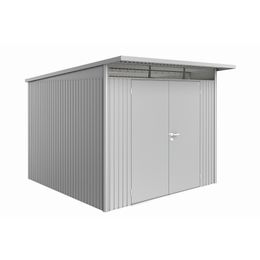 BioHort Ger&auml;tehaus 'AvantGarde' Gr. A7 silber-metallic 260 x 300 cm mit Doppelt&uuml;r