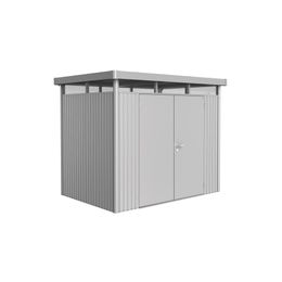 BioHort Ger&auml;tehaus 'Highline H2' silbern Doppelt&uuml;r 275 x 195 x 222 cm