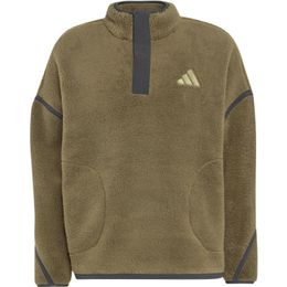 Adidas TERREX MULTI ESSENTIALS Fleeceshirt Herren - Gr&ouml;&szlig;e XXL - oliv