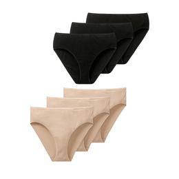Schiesser Damen Slip Essentials 6er Pack